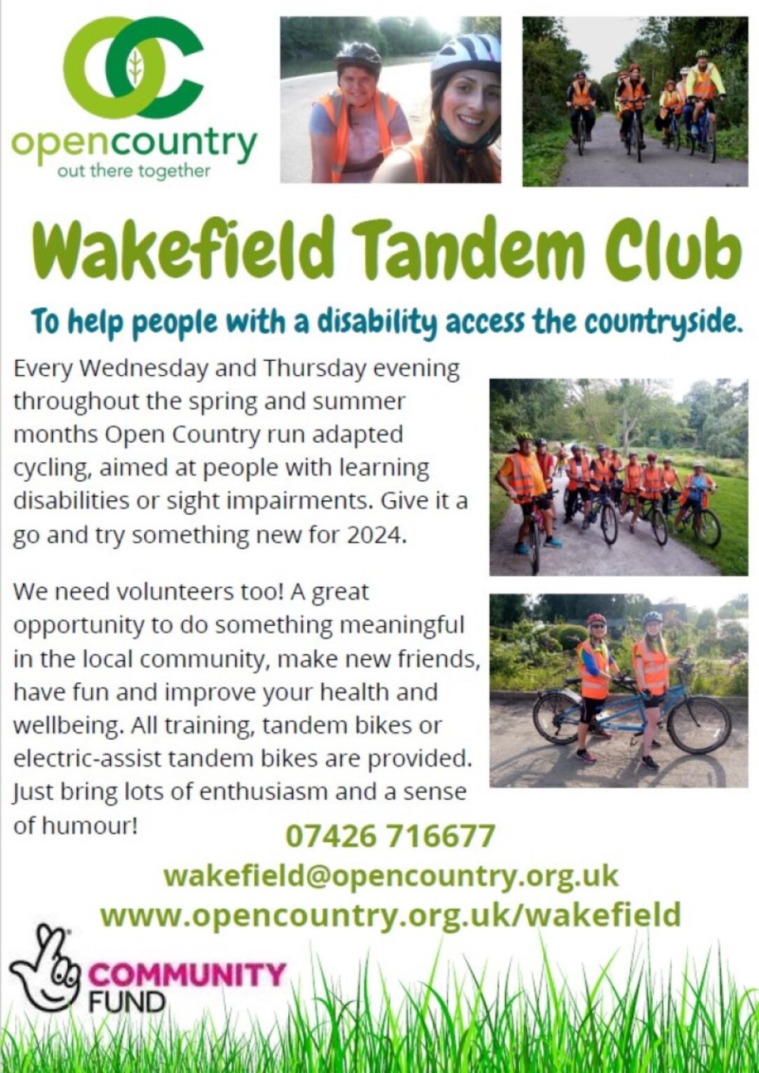 WDCF Newsletter Spring 2024 - Wakefield Cycling